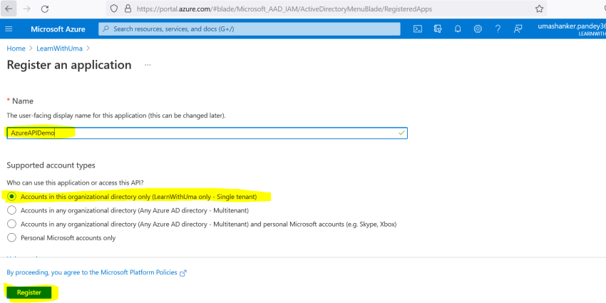 Azure Ad Integration With Angular And Aspnet Core Web Api